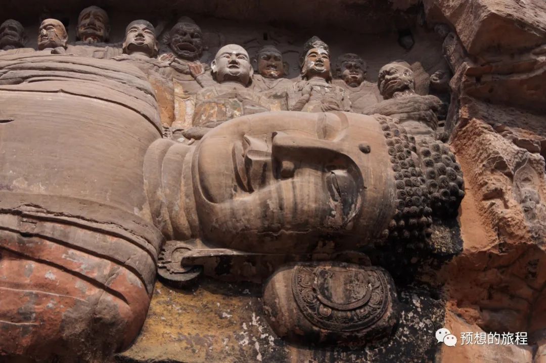 China's only reclining Sakyamuni Nirvana statue - Anyue Reclining ...