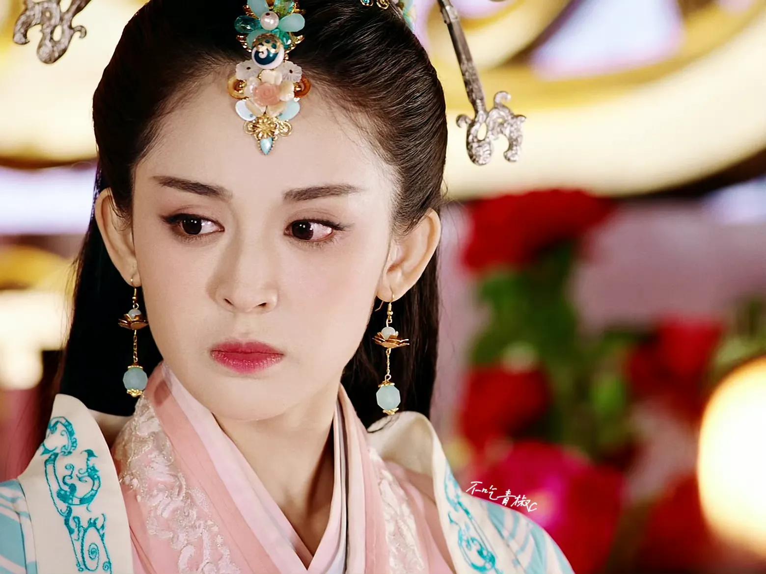 Guli Nazha's new ancient style portrait is amazing, it must be a fairy ...