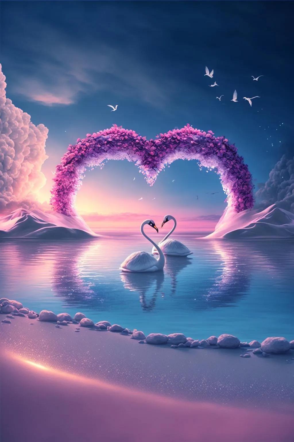 beautiful swan - iNEWS