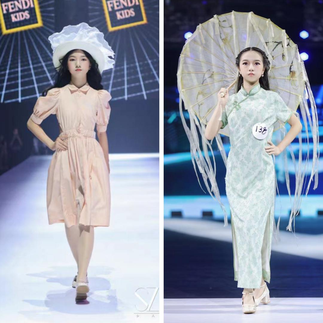 The most popular little supermodel - Chen Haixin"Unlimited potential ...