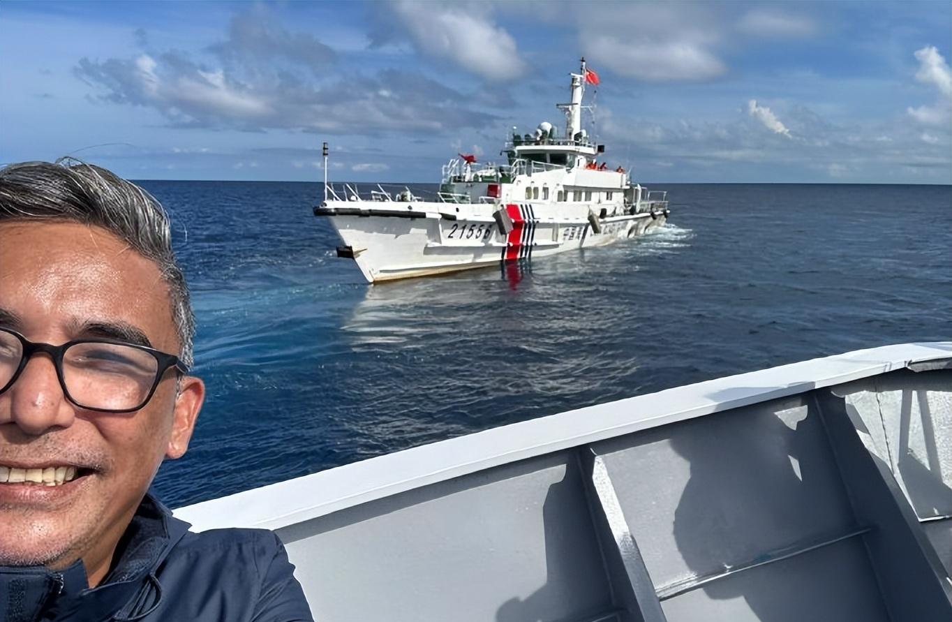 A "7 vs. 2" battle was staged on Ren'ai Reef, with Chinese Coast Guard ...