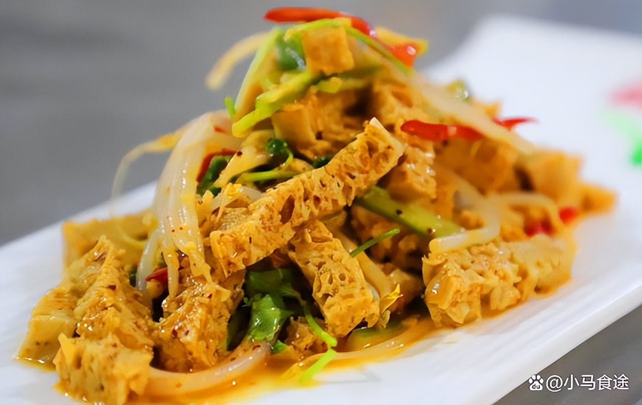 10 cold gluten dishes, with different tastes, delicious and delicious ...