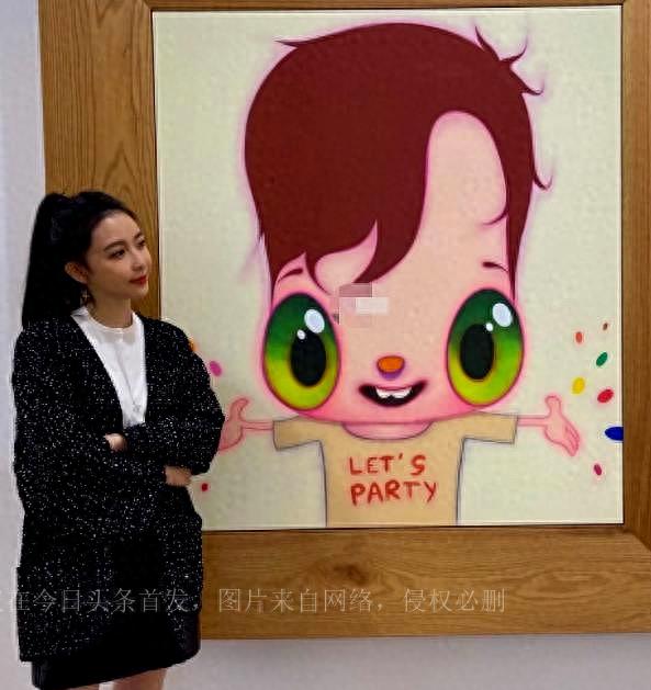 Wilber Pan and his wife watched the exhibition, Xuan Yun showed off her ...