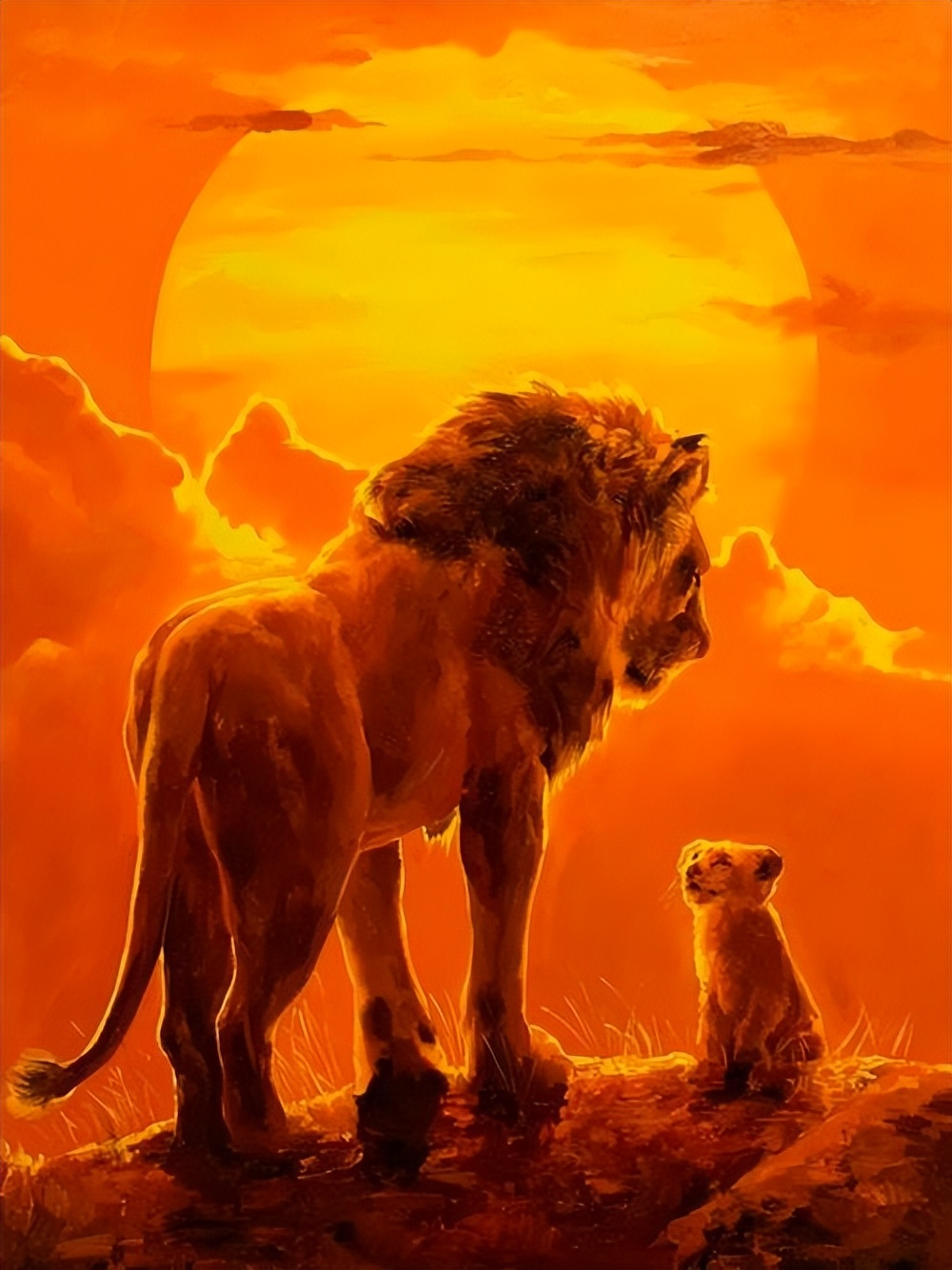 Simba was born at his peak, but was murdered by his relatives, and ...