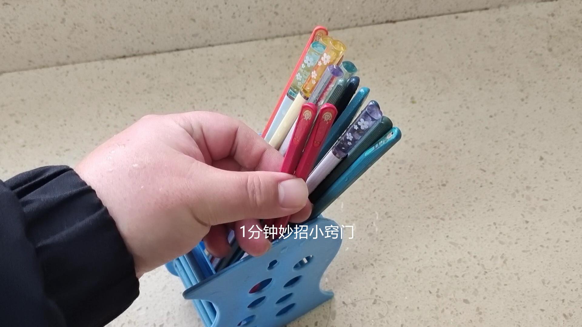 Put the chopsticks up or down after washing, many families make ...