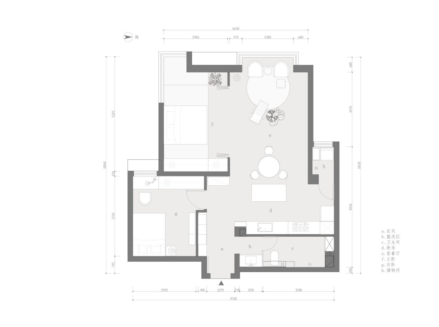 After seeing her 72 square meters home, I realized what a high-quality ...