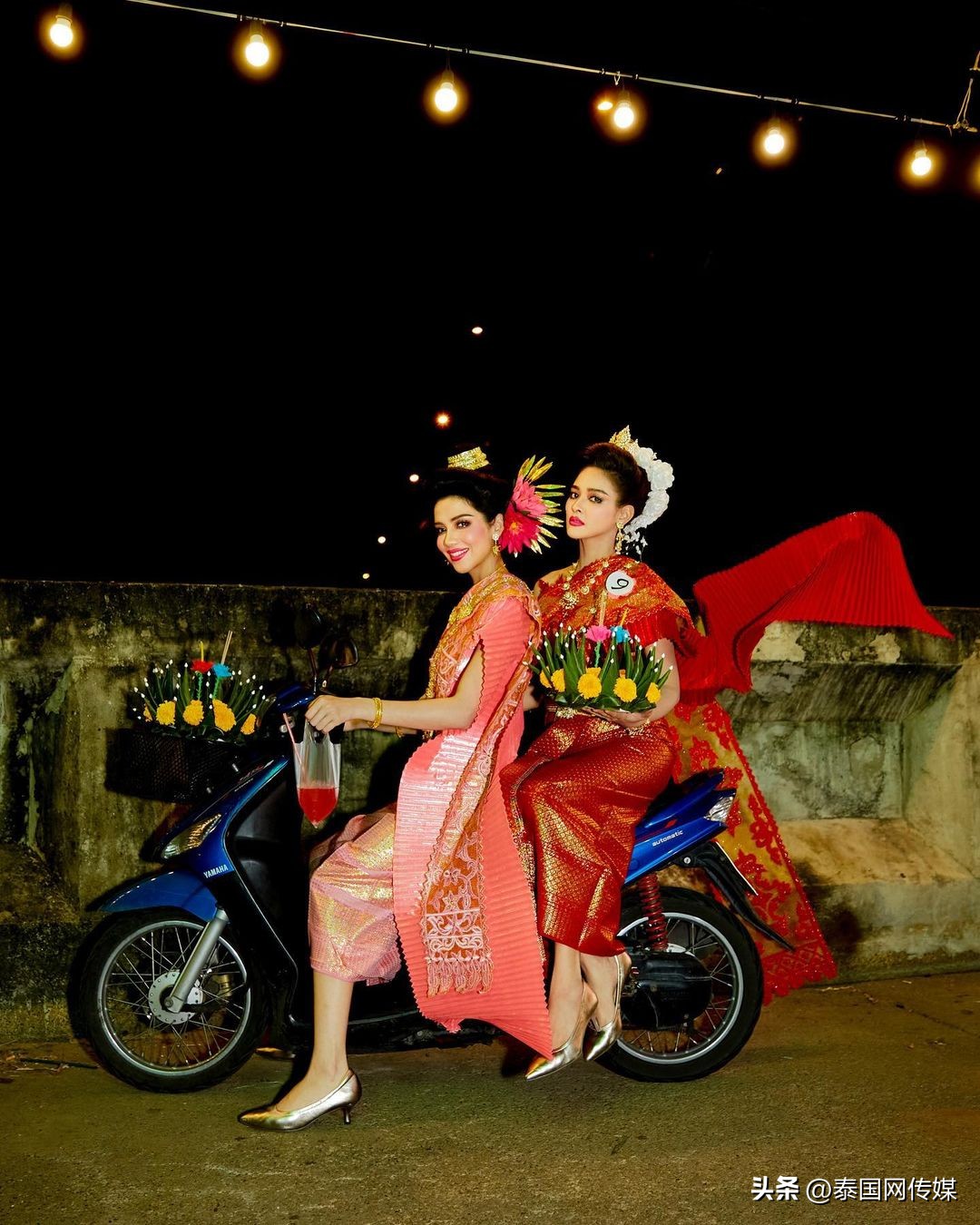 Funny beauties haunt!Thai actress Gina & Pooklook's retro makeup for ...