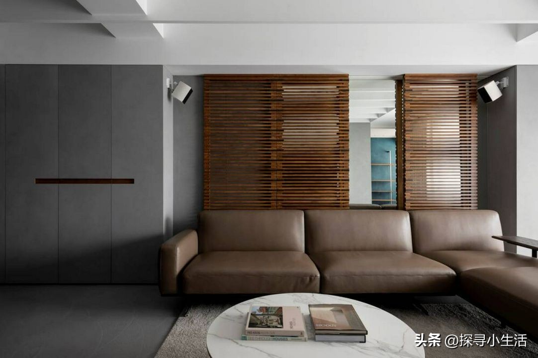 4 kinds of wooden grille designs greatly improve the texture of the ...