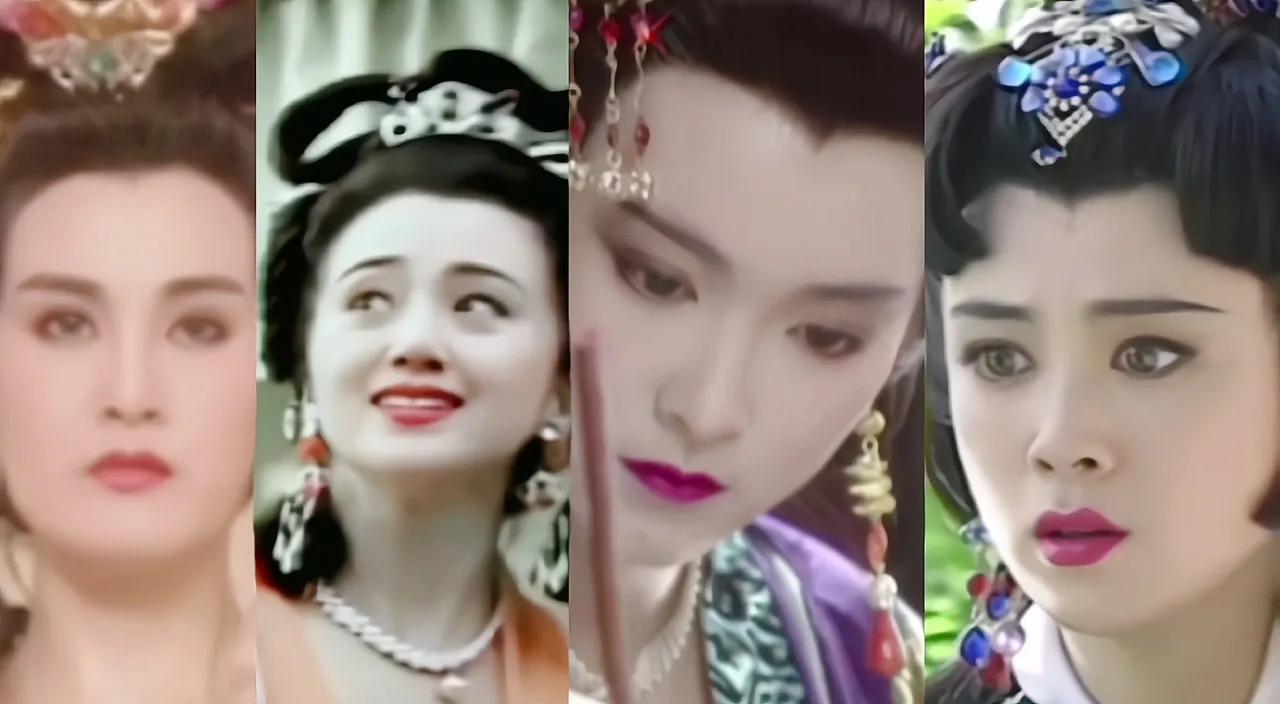 The four immortal wives of Li Shimin's harem: Yang Ji'er, Empress ...