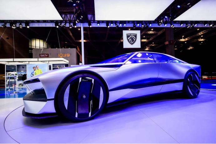 Peugeot INCEPTION concept car debut in Asia: showcasing the brand's ...