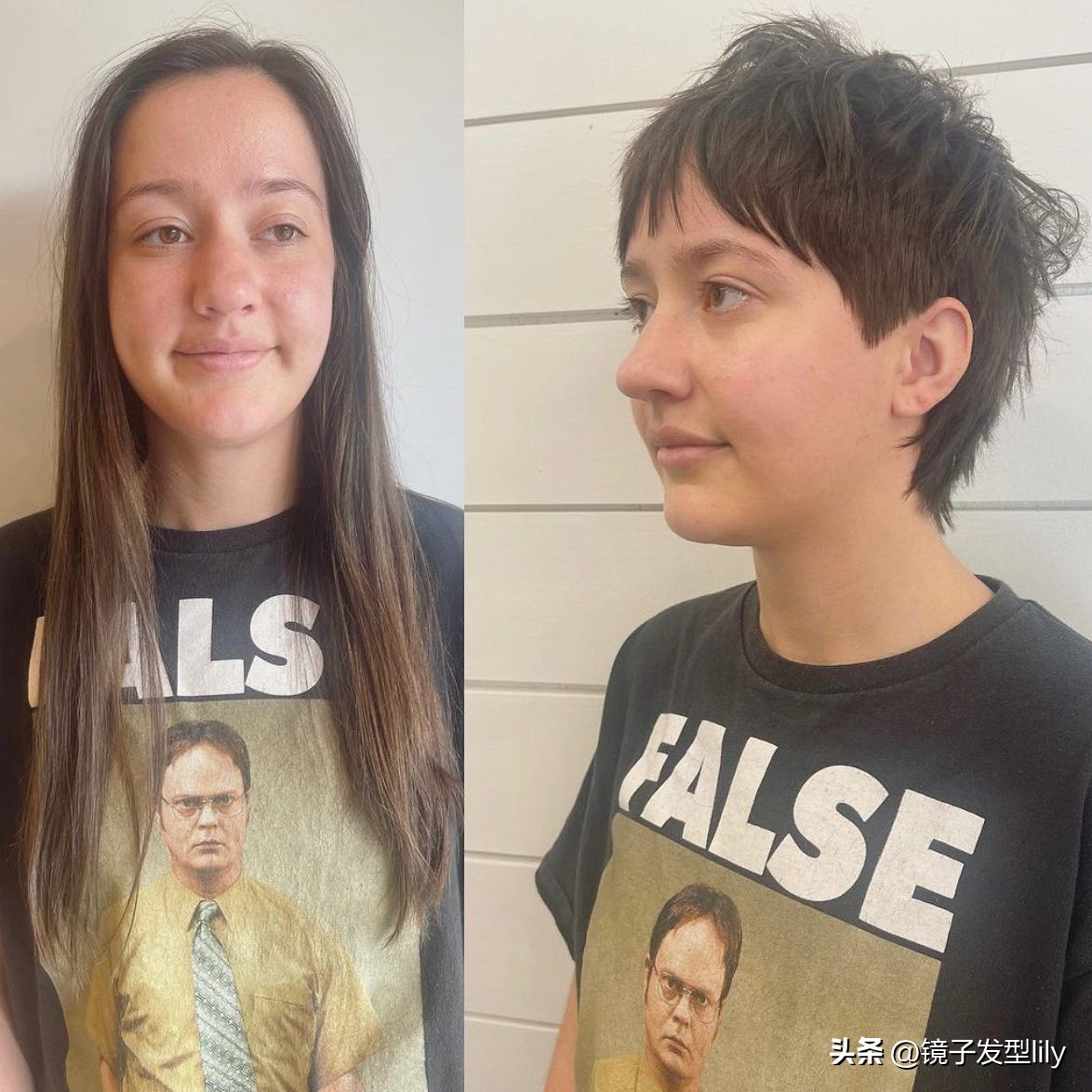 When the hairstyle is changed, the value of the face doubles, it is ...