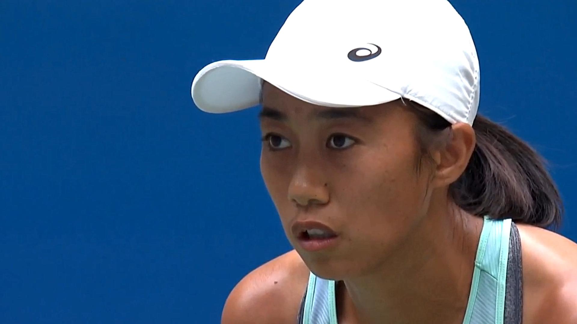 The 5-3 lead was reversed!Zhang Shuai lost two 5-7 to Gao Fu, missed ...