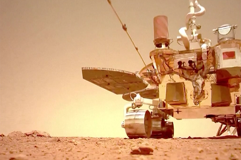 Is the Chinese Mars Rover Wake Up? The media reported the new discovery ...