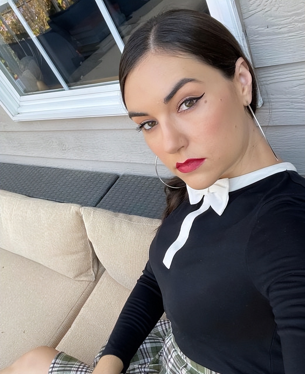 Sasha Gray, a mixed race from four countries who successfully ...