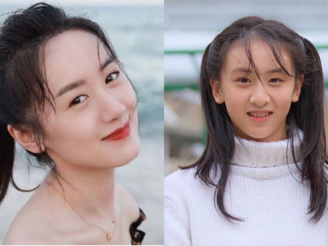 Tian Liang took his daughter to attend the event, 14-year-old Sen Die ...