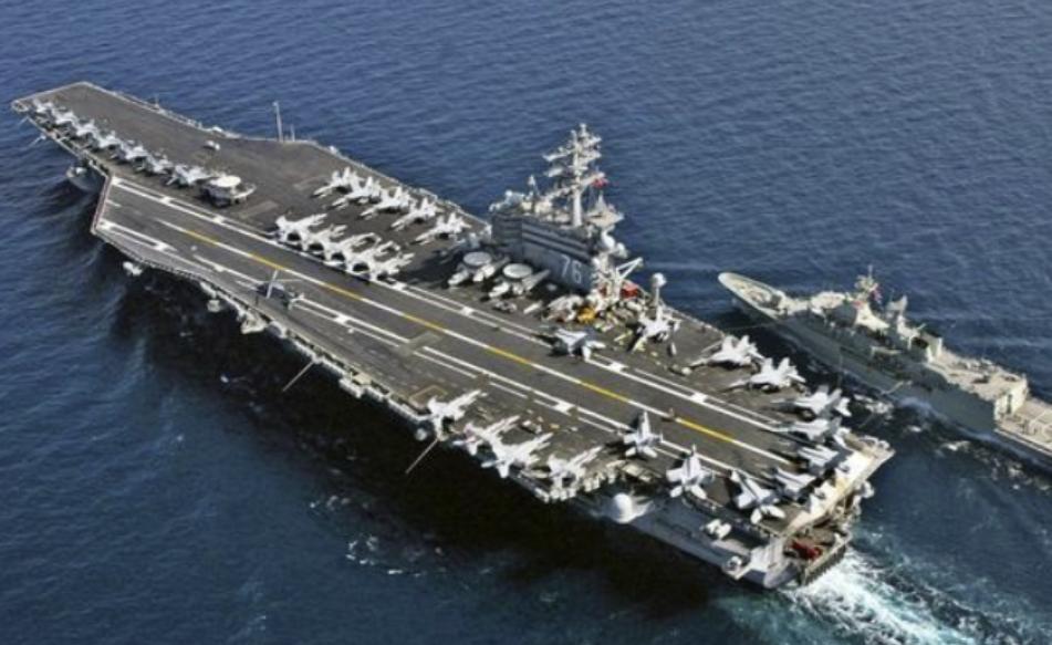 The "Reagan" turned around and ran away again, what was the intention ...