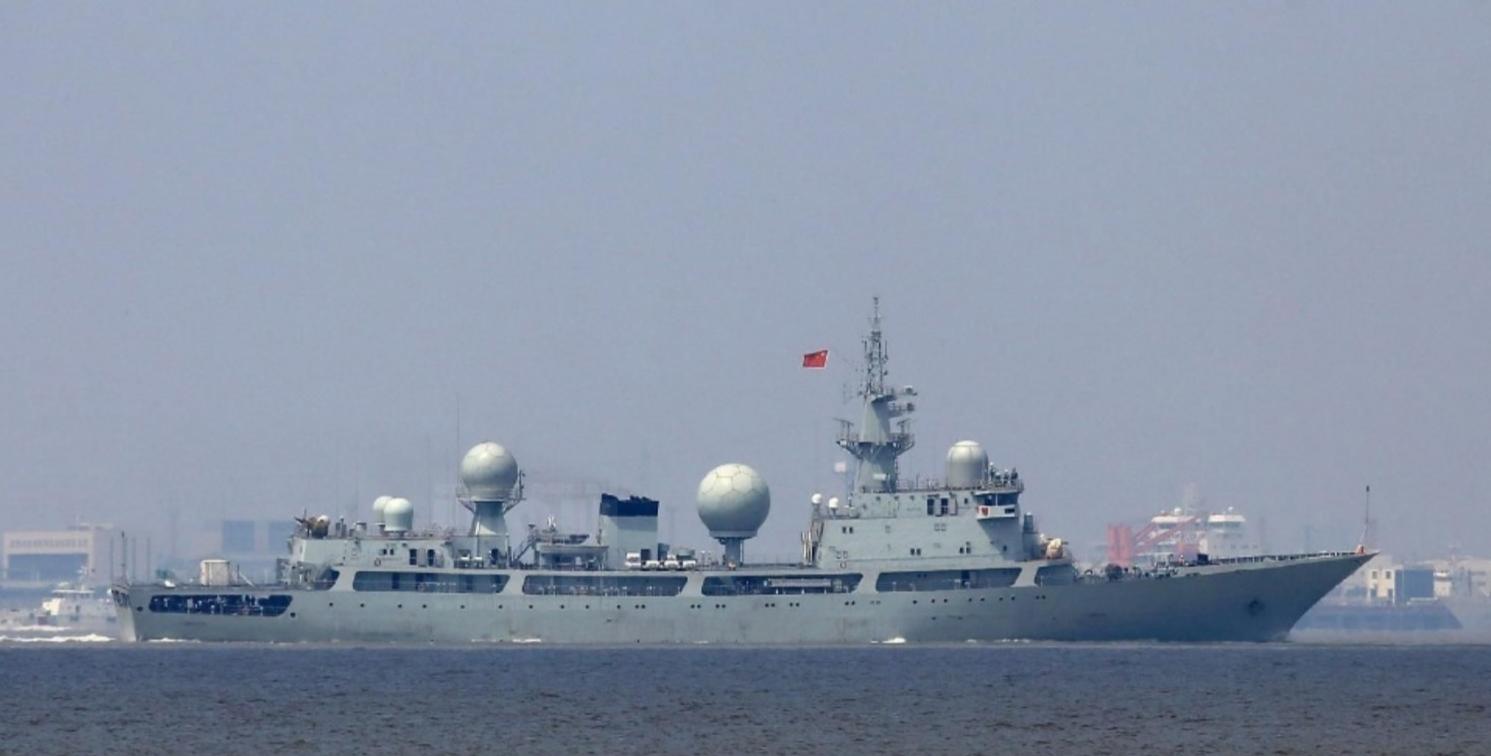 China's Type 815A reconnaissance ship has been to Australia for 7 consecutive years. The ...