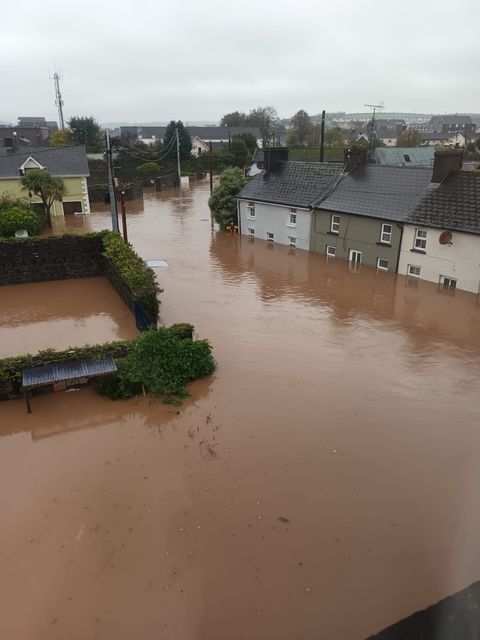 A small town in Cork, Ireland, is submerged after the worst flooding in ...
