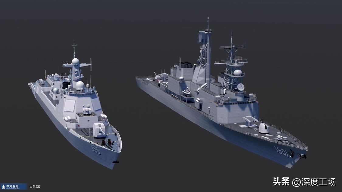 The gap is too big!4 Keelung-class warships are loaded with 336 missiles: they can't beat 1 052D ...