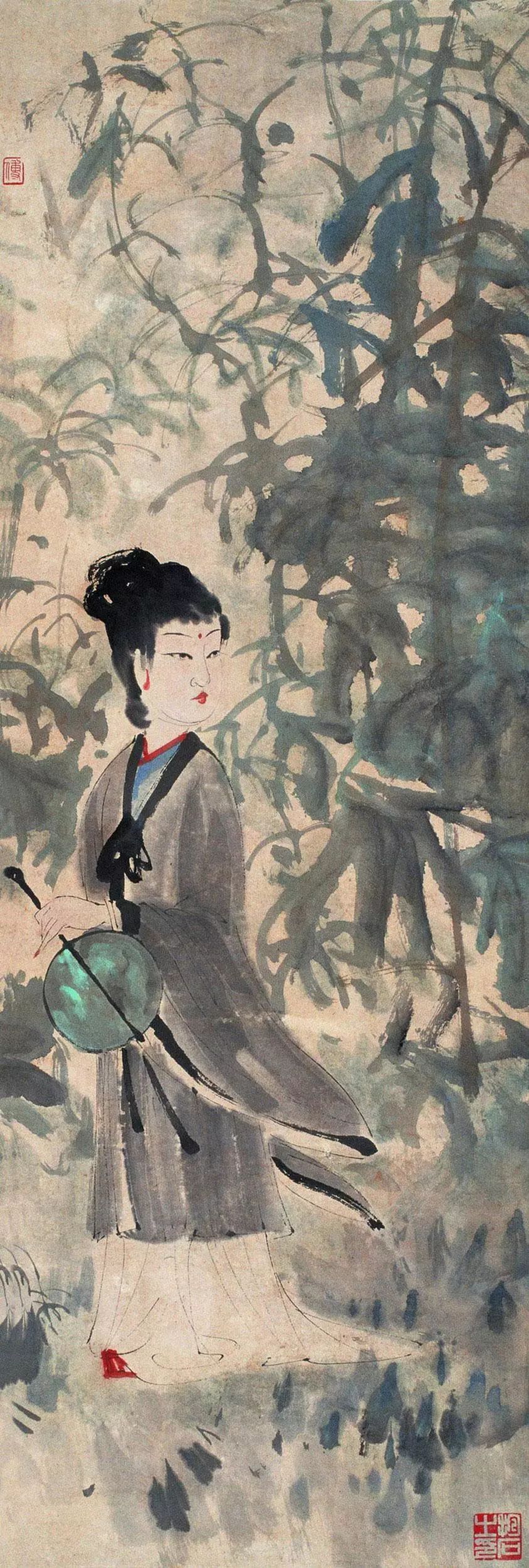 Fu Baoshi's Paintings of Women: Eyebrows and Souls - iNEWS