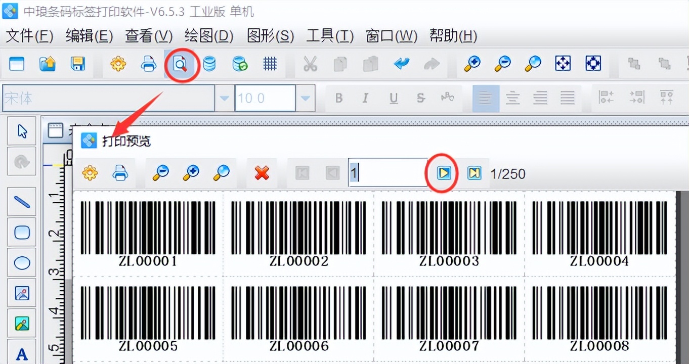 How variable data software makes serial numbers starting with letters - iNEWS