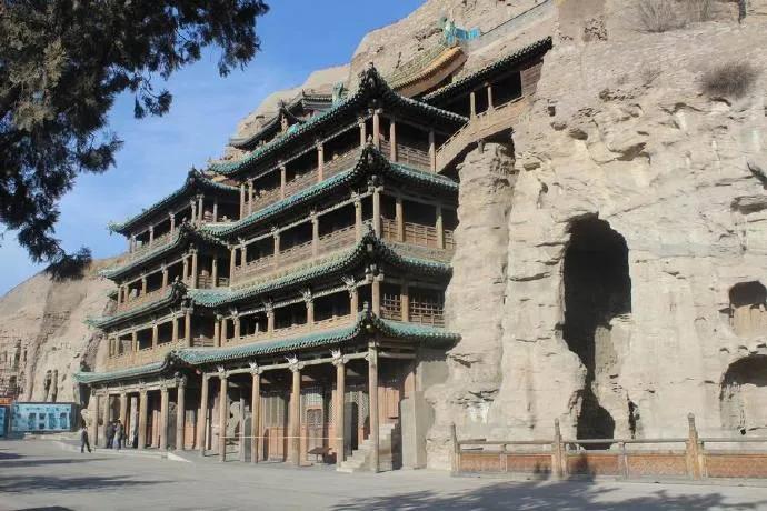 Yungang Grottoes, one of the four major grottoes in China, the ...
