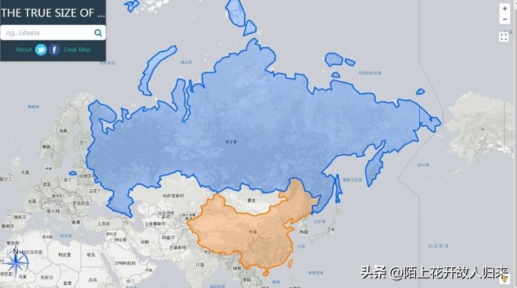It turns out that the map is all wrong - the most realistic comparison ...
