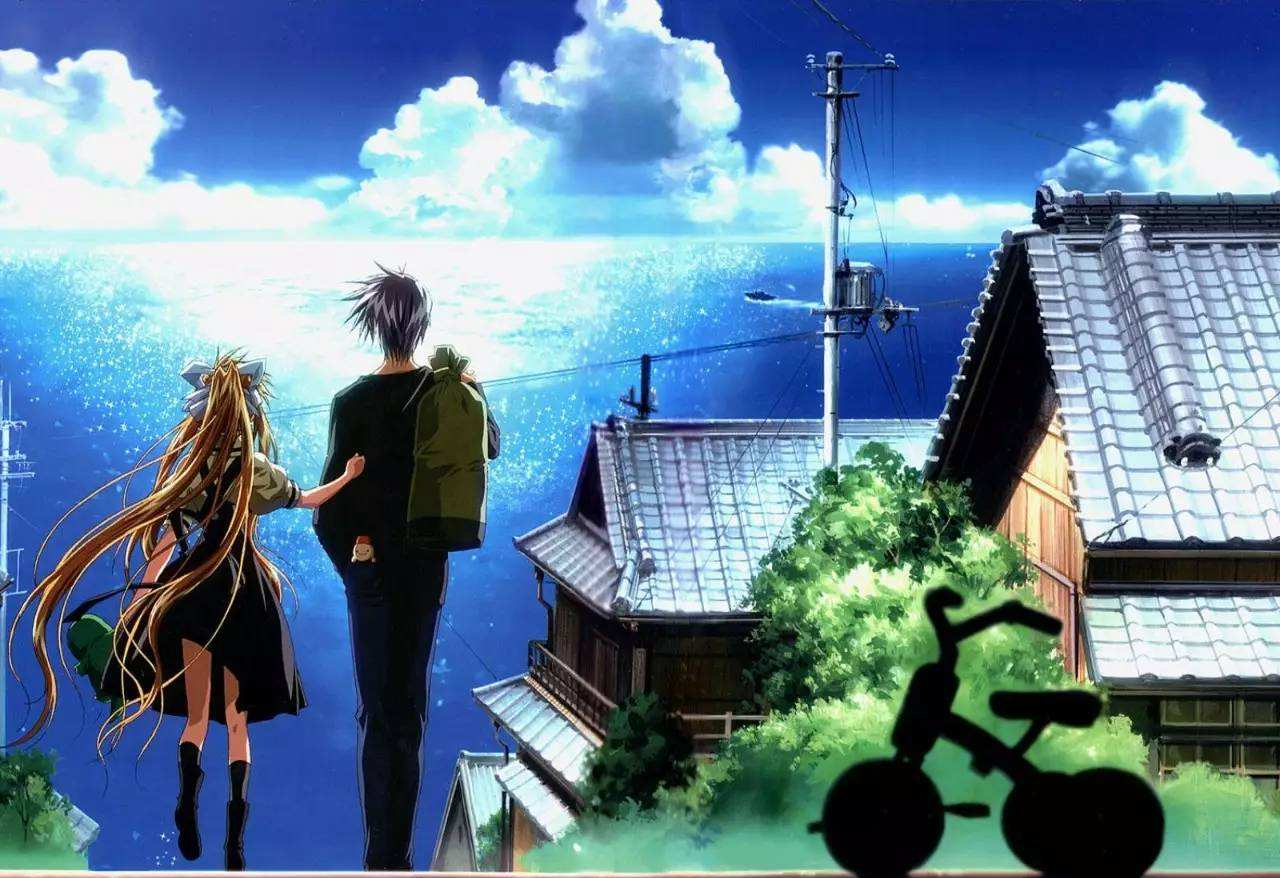 Why are there so many places in anime that look like small towns?The ...