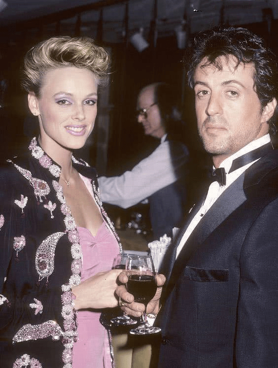 Why did bodybuilder Schwarzenegger introduce his girlfriend to Stallone ...