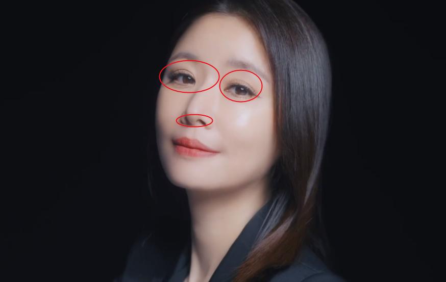 47-year-old Lin Xinru's recent photos were exposed, her face was stiff ...