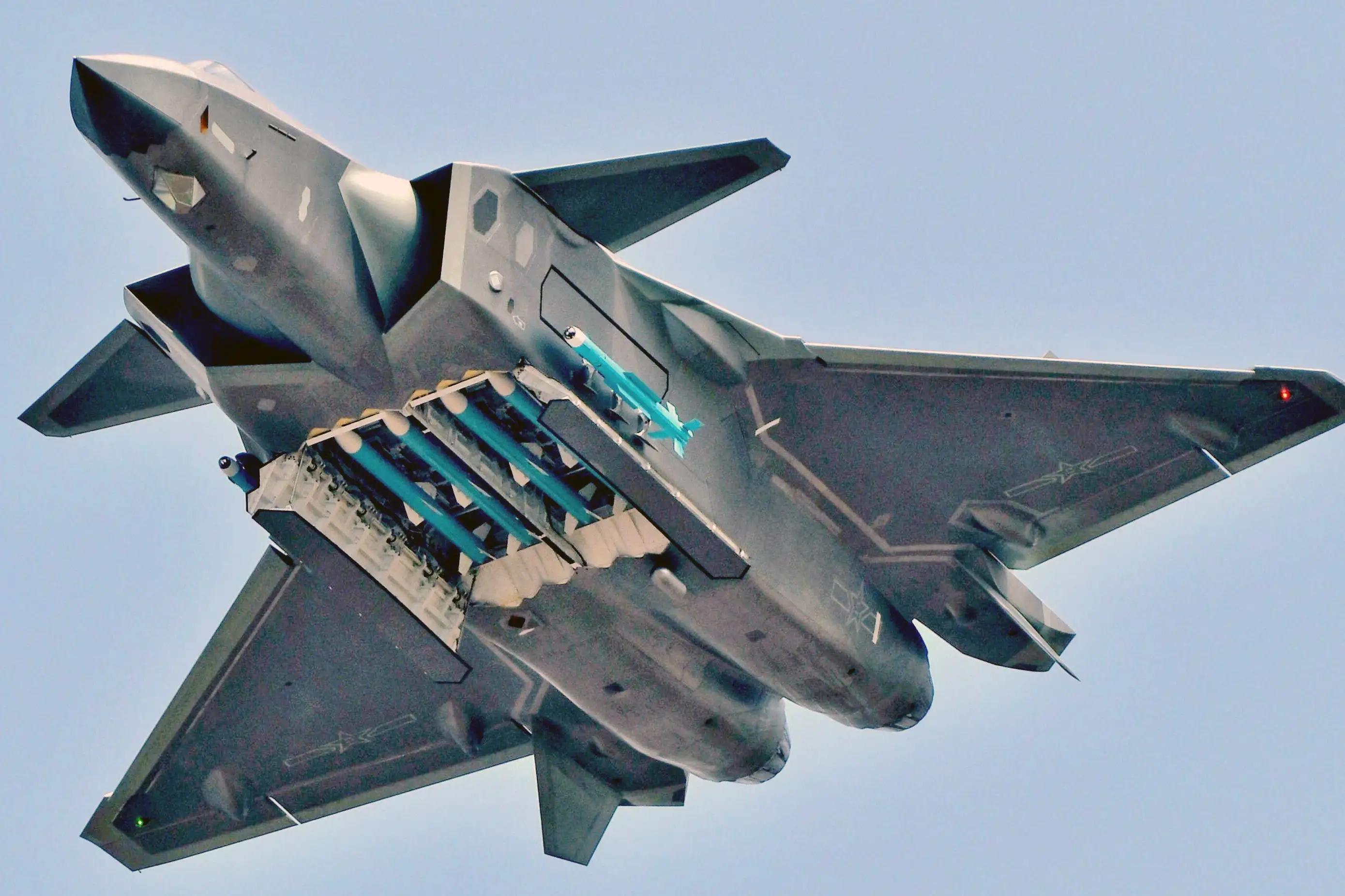 China's J-20 fighter jet adds new capabilities, equipped with WS-15 ...
