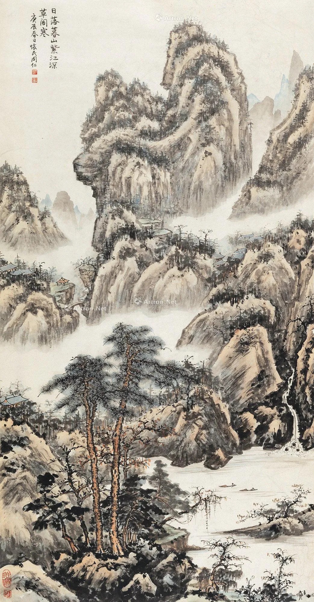 Appreciation of Zhou Huaimin's Landscape Paintings - iMedia