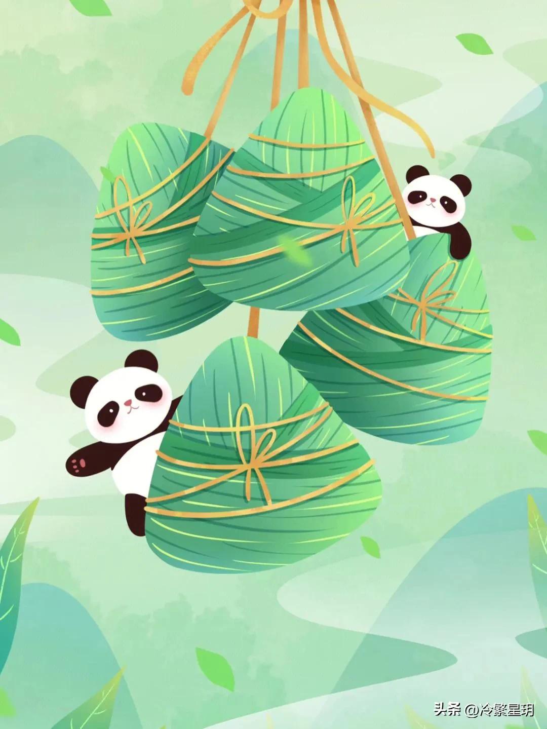 The fragrant rice dumpling conveys the love in the world, and Yiyi's ...