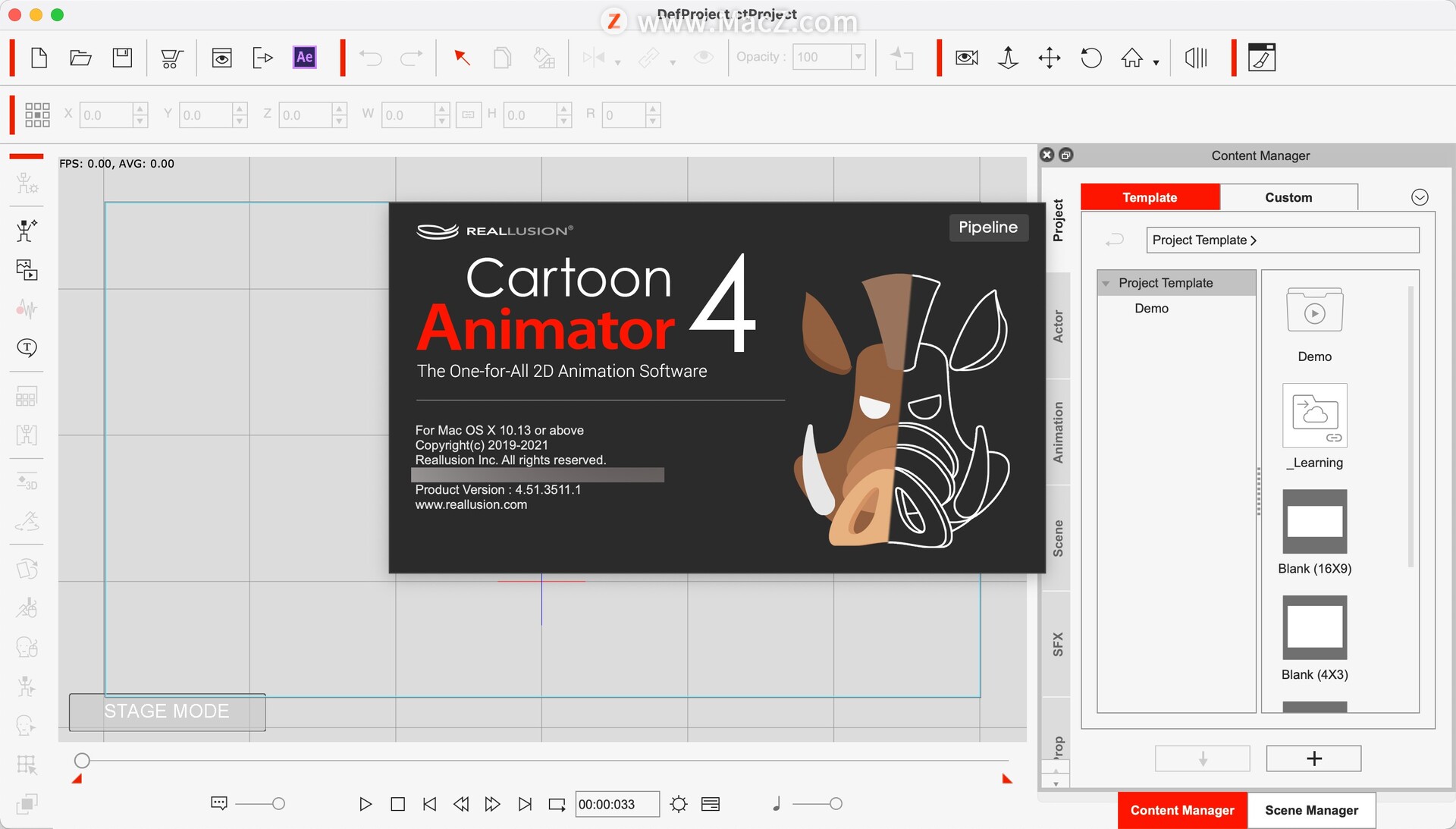 Reallusion Cartoon Animator for Mac (2D animation design software ...