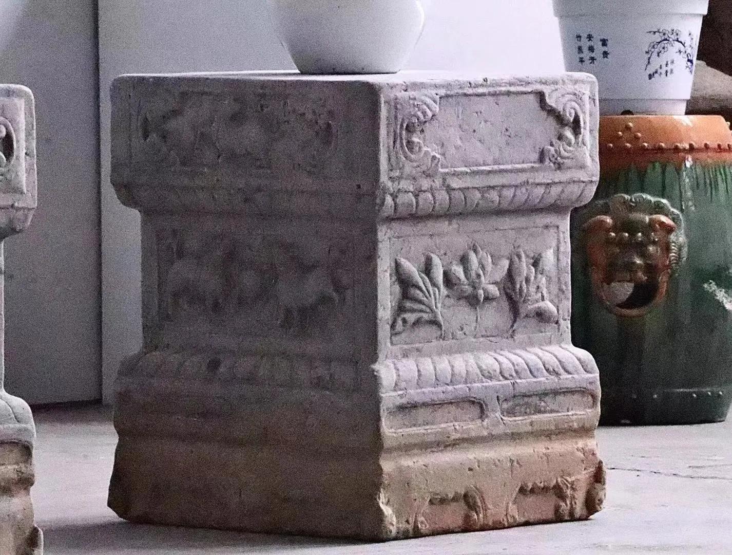 Ming Dynasty. Pillar foundation stone pier - iNEWS