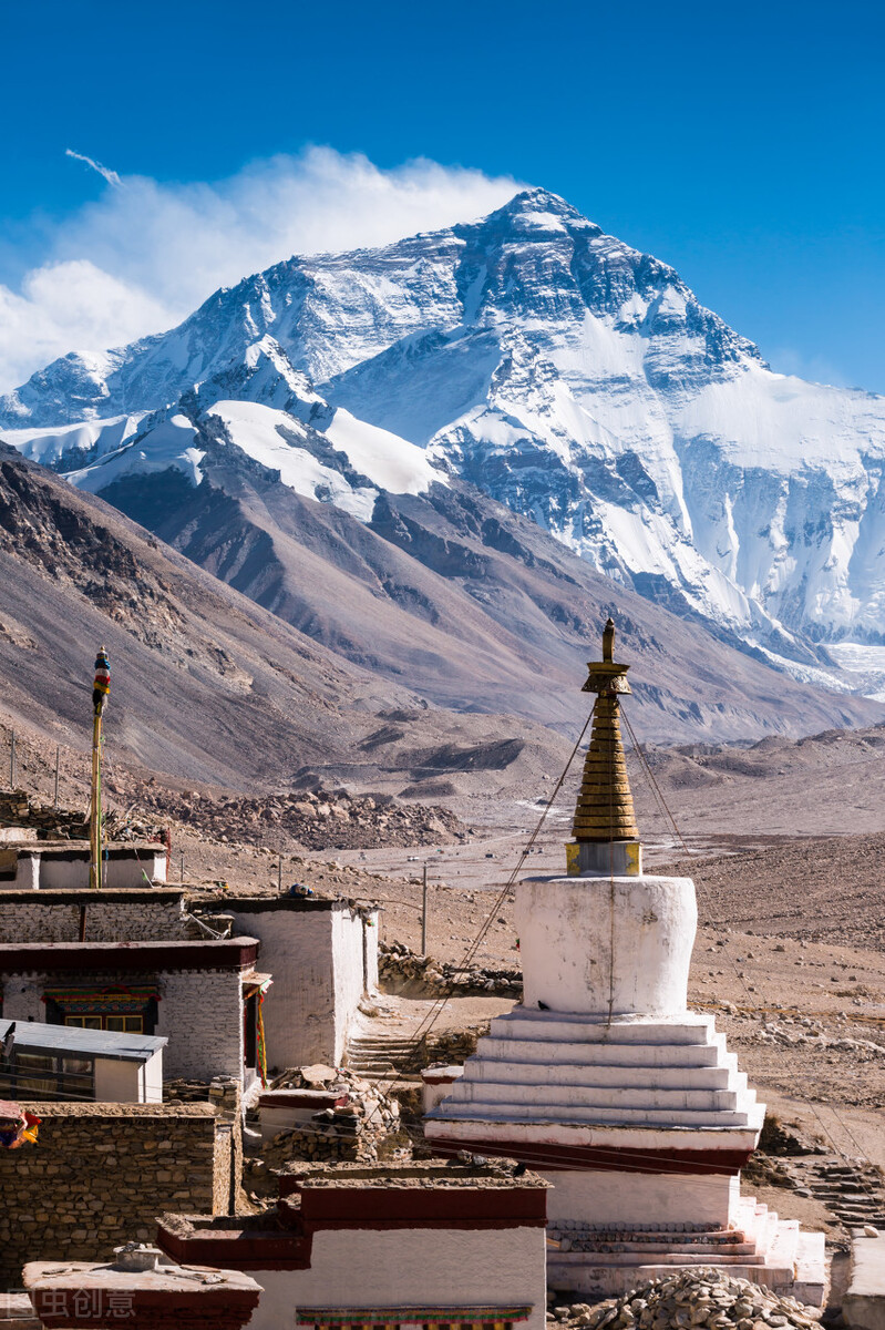Rongbuk Temple, a temple with the highest altitude in the world... - iNEWS