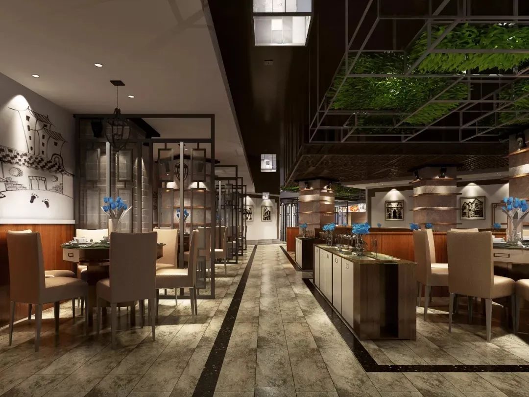 Learn these moving line design skills to make the restaurant more worry ...