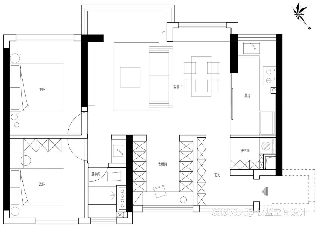 90-square-meter modern minimalist texture just-needed house - iMedia