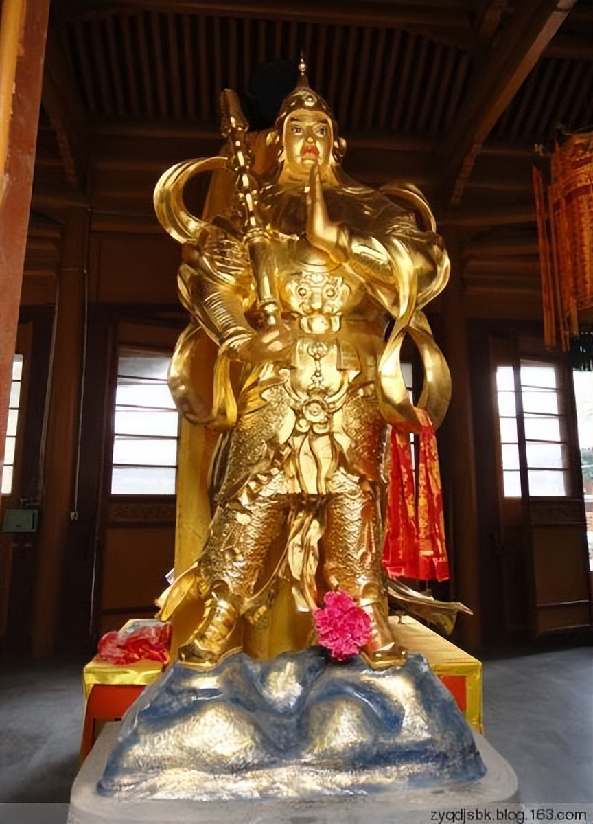 The three meanings of Wei Tuo Bodhisattva's precious pestle, how the ...