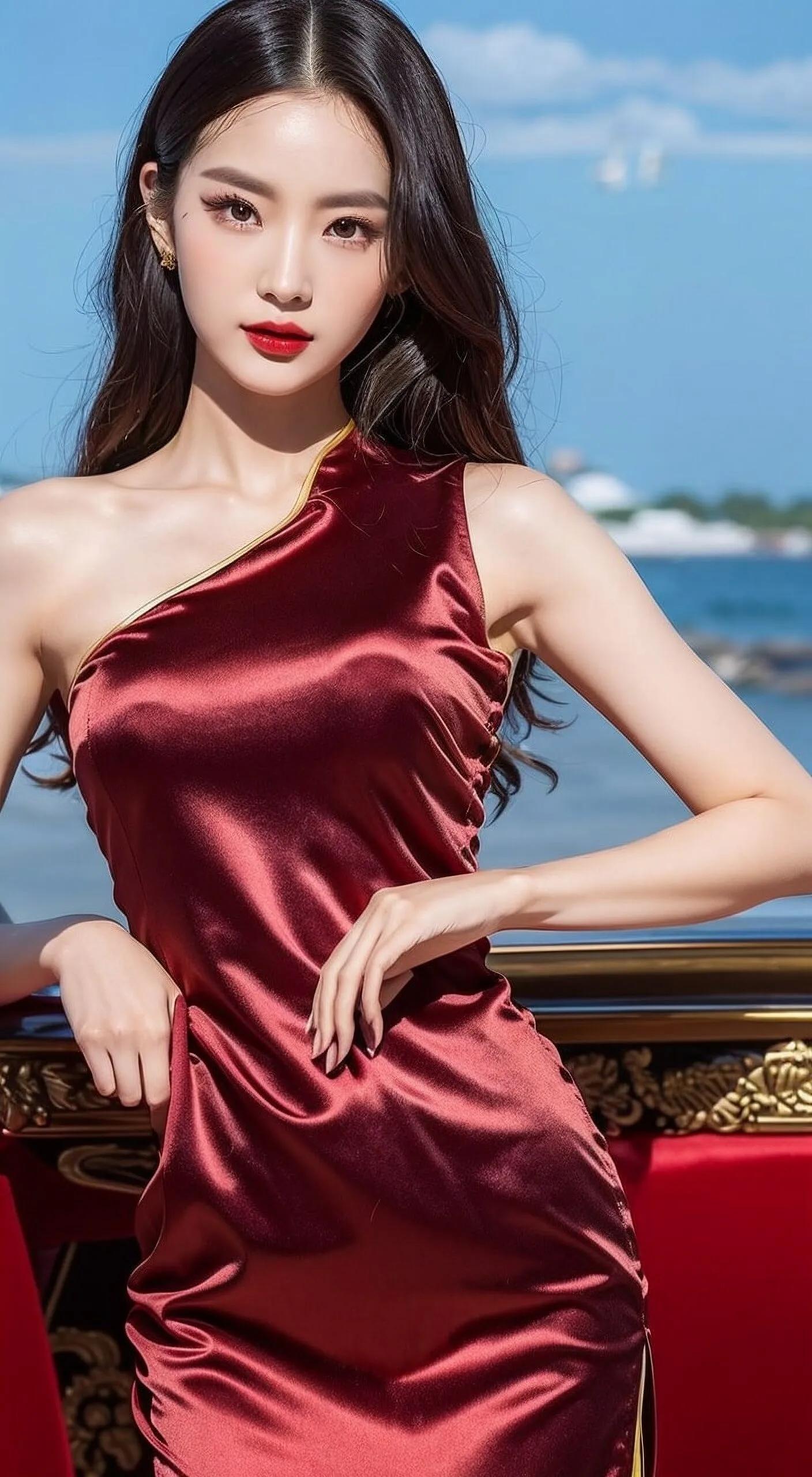 Realistic beauty intellectual cheongsam - iMedia