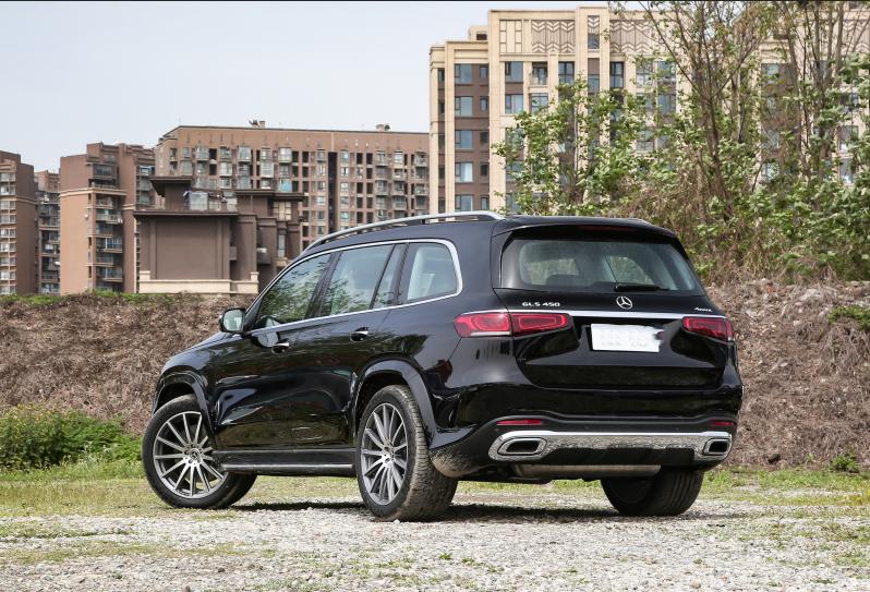 3.0T+9AT+367 horsepower! Real shots of 23 Mercedes-Benz facelifted GLS450 luxury models, naked ...