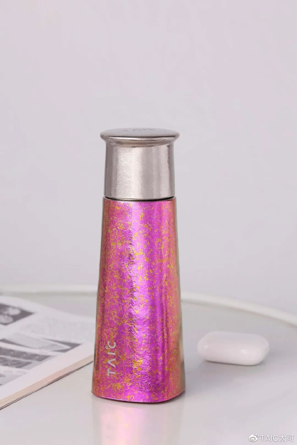 TAIC Pure Titanium Stewing Cup, Magnetic Lid, Portable Tea Cup with ...