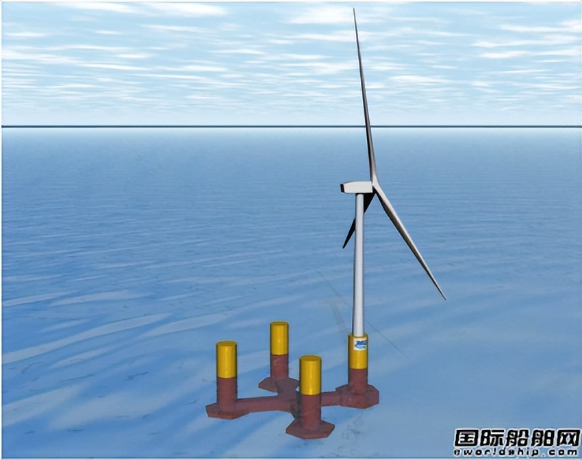 Japanese shipping companies jointly developed a floating wind power ...