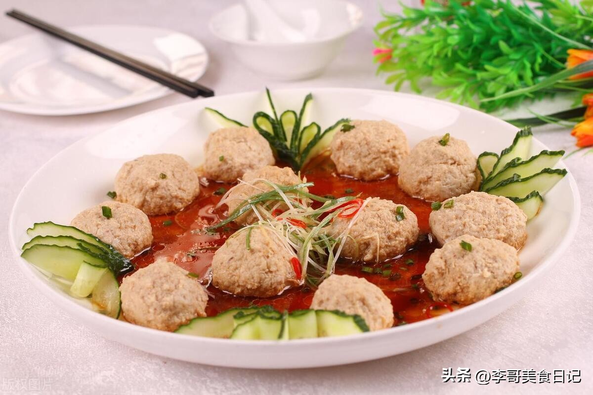 The simple method of radish balls is easy for novices to learn, saves ...
