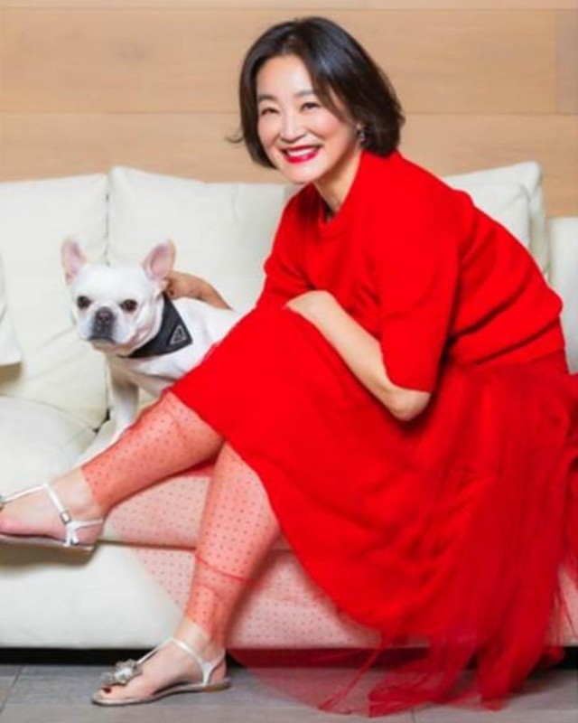67-year-old Brigitte Lin joins her grandson after she quit acting ...