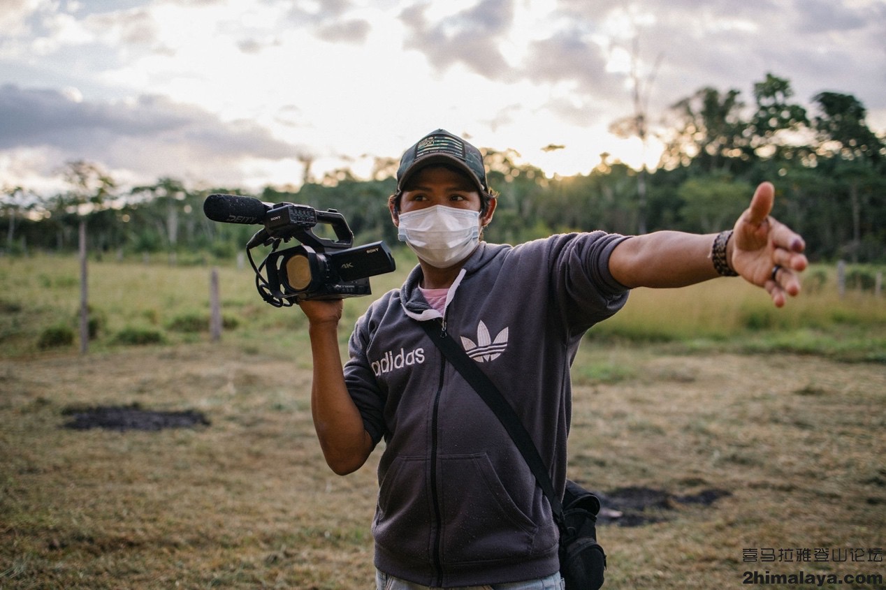 "Brazil" In the besieged Amazon rainforest, people take up cameras to ...