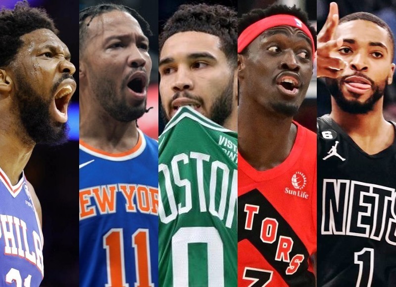 A rare spectacle in the NBA: the two major divisions or all 10 teams in ...