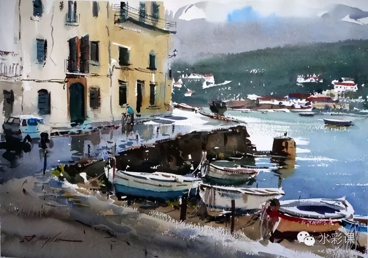 Landscape Watercolors by David Taylor, Australia - iNEWS