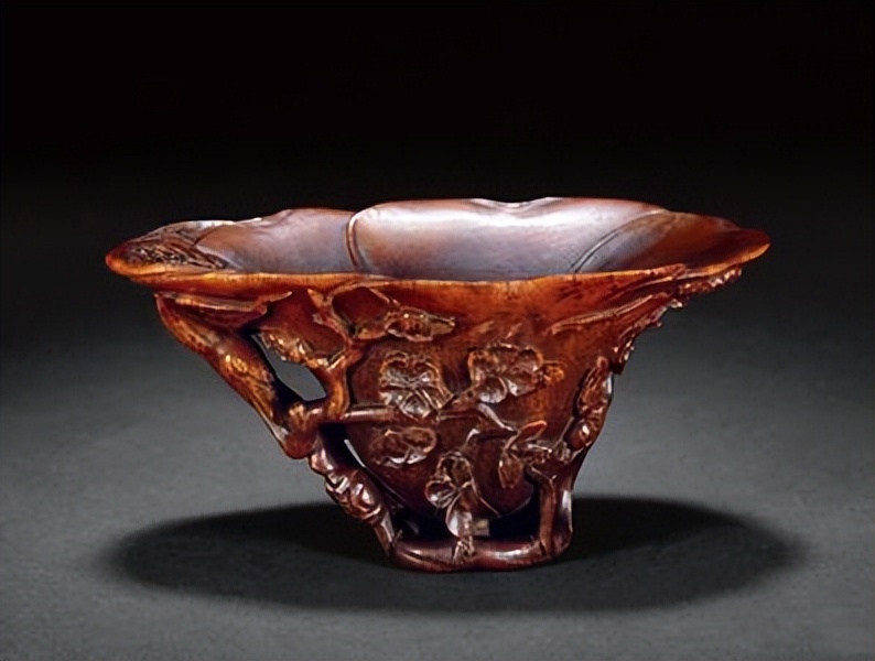 How about the caviar pattern of the antique rhinoceros horn enlarged 30 ...
