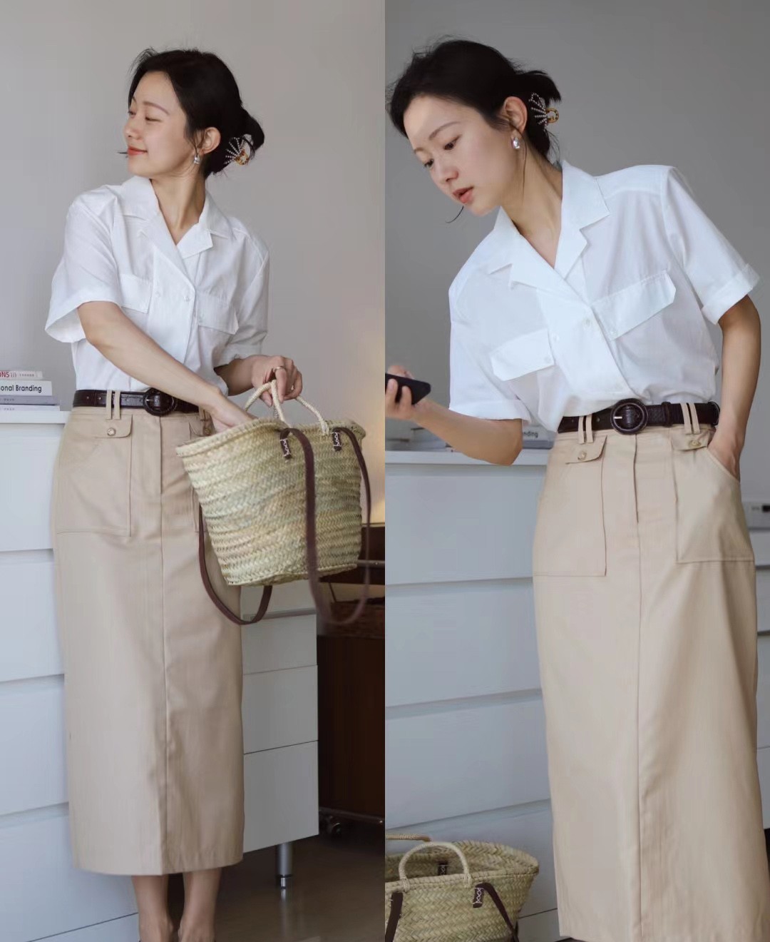 Summer outfits should be simple but also high-end. Master these three ...